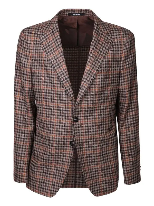 Tagliatore Single-breasted Blazer - Blue