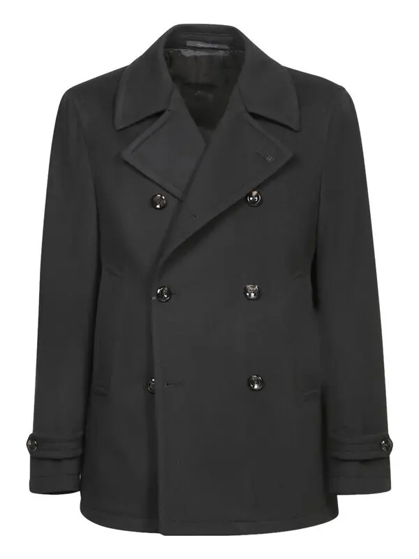 Tagliatore Caban Outerwear - Black