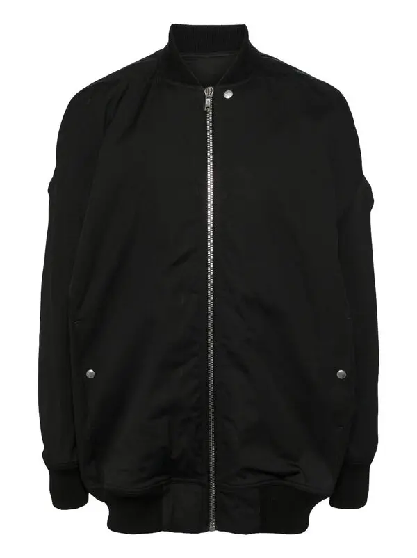 Rick Owens Jumbo Peter Flight Jacket - Black/pearl