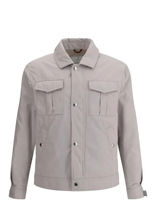 Brunello Cucinelli Waterproof Jacket - White