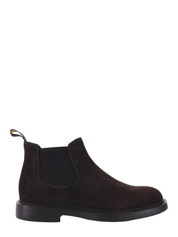 DOUCAL'S Suede Ankle Boots - Brown