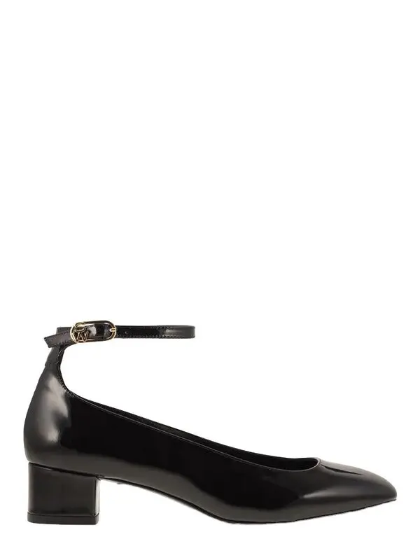 STUART WEITZMAN Jane Ankle-strap Pumps - Black
