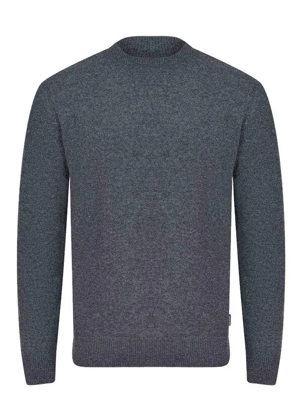 Barbour Crew Neck Wool Sweater - Grey