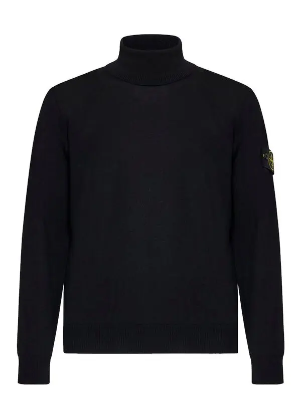 Stone Island Sweaters - Black