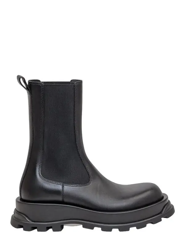 JIL SANDER Chelsea Boot - Black
