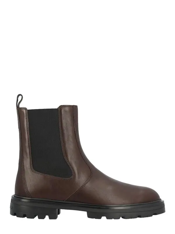 Hogan H673 Chelsea Boots - Brown
