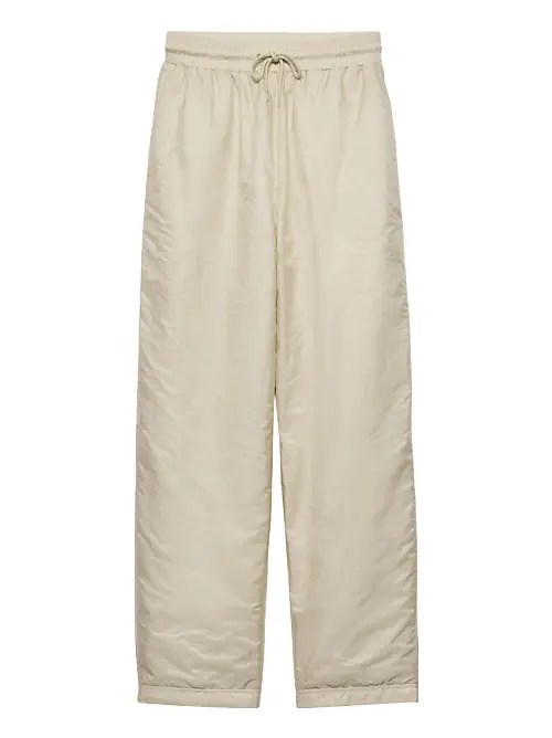 Prada Lightweight Re-nylon Relaxed-fit Trousers - Yellow