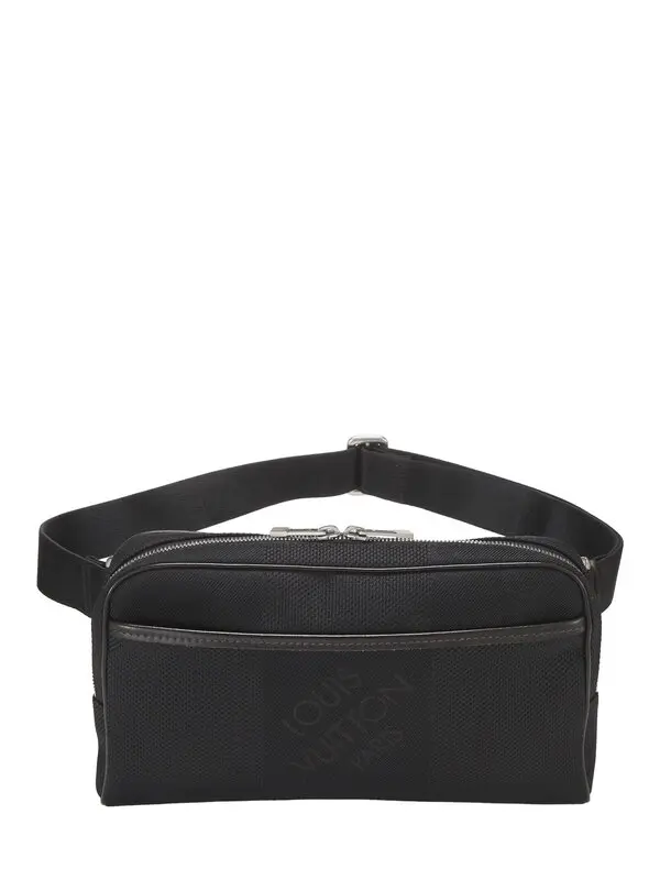 LOUIS VUITTON Damier Geant Canvas Acrobat Belt Bag - Black