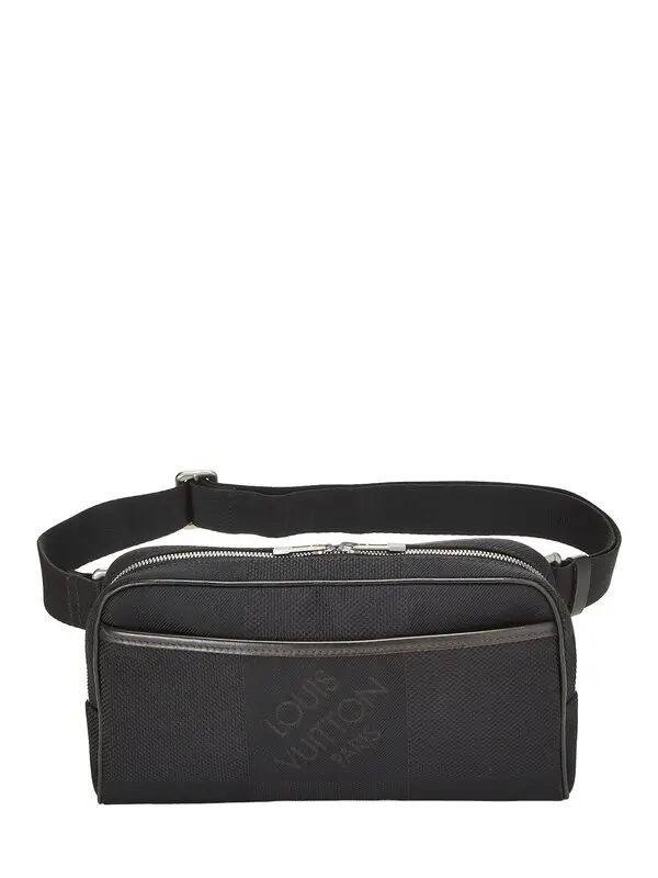 LOUIS VUITTON Damier Geant Canvas Acrobat Belt Bag - Black