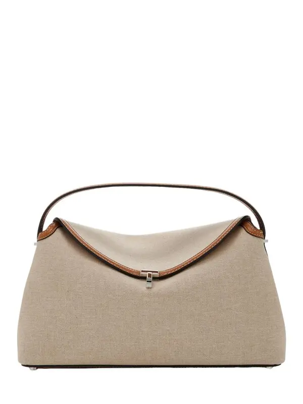 TOTEME T-lock Top Handle Bag - Neutral