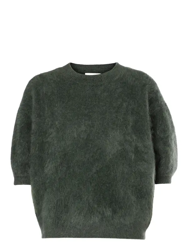 LISA YANG Juniper Cashmere Top - Green