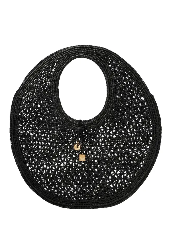 Jacquemus Spiaggia Shoulder Bag - Black