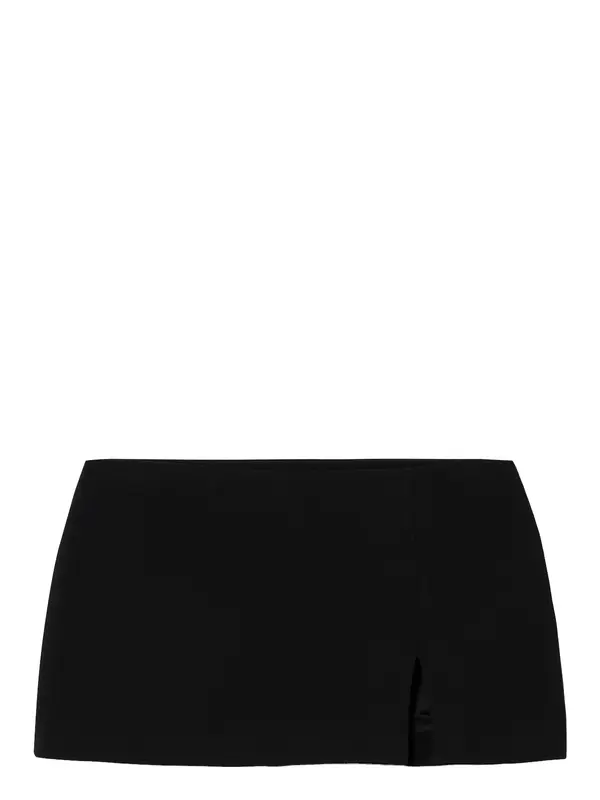 Acne Studios Crepe Mini Skirt - Black