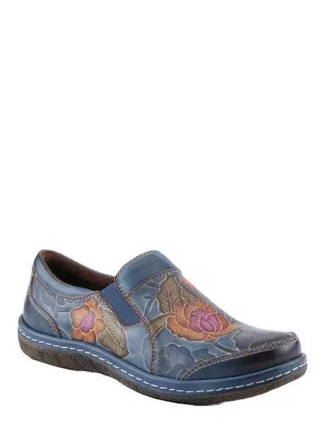 SPRING STEP SHOES Annawan Loafer - Blue Multi