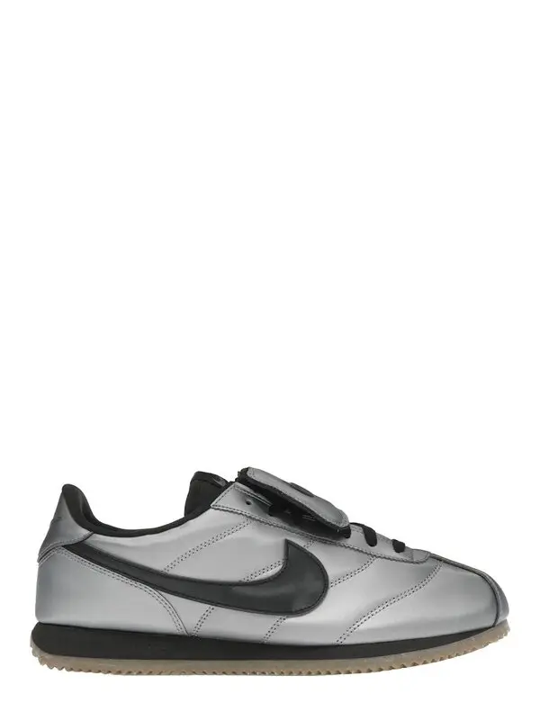 Nike Cortez Se Tiempo Pack Sneakers - Metallic Cool Grey/black/gum Dark Brown