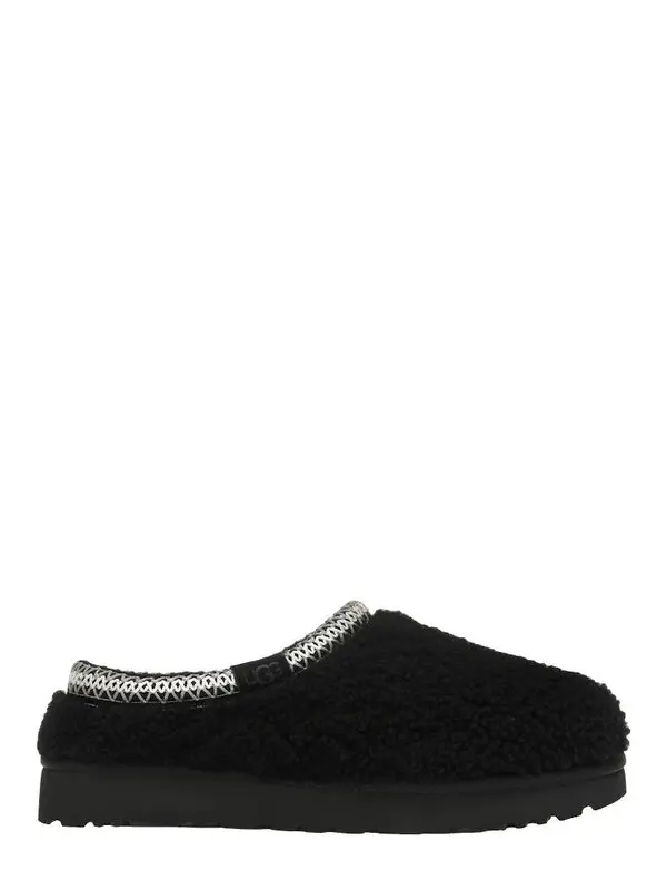 UGG Tasman Maxi Curly Slipper - Black