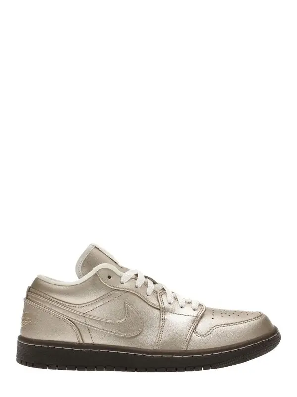 JORDAN 1 Low Se Sneakers - Metallic Zinc/summit White/velvet Brown
