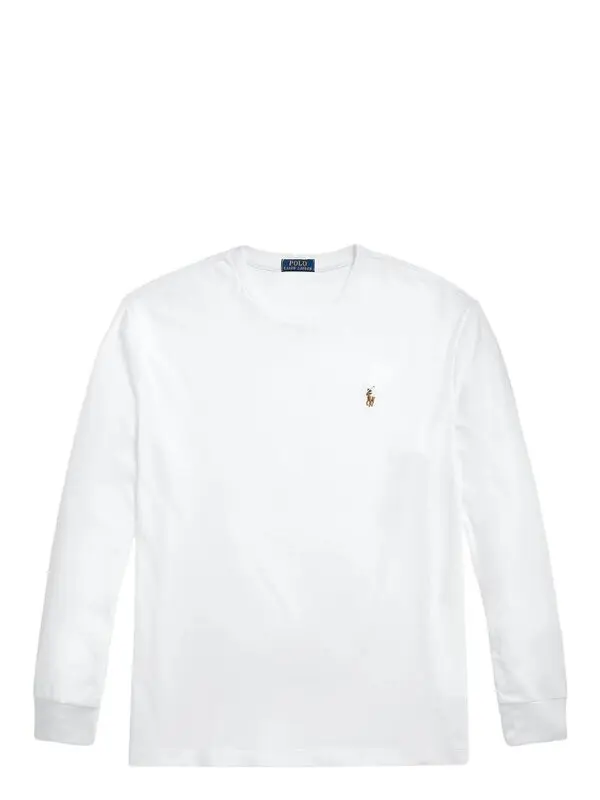 Polo Ralph Lauren Pima Cotton Long-sleeve Shirt - White