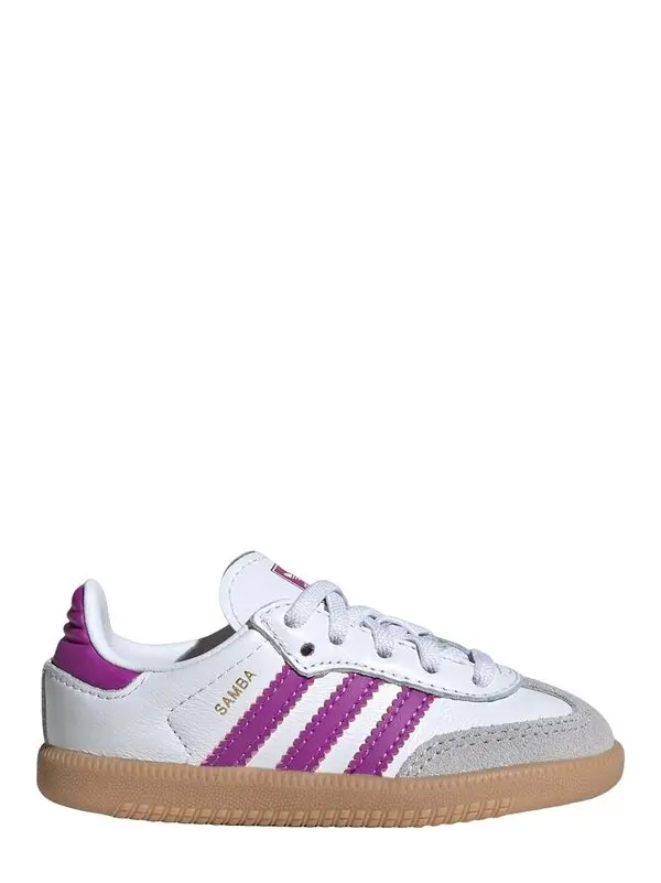 Adidas Samba Og Sneakers - Cloud White/purple Burst/gum