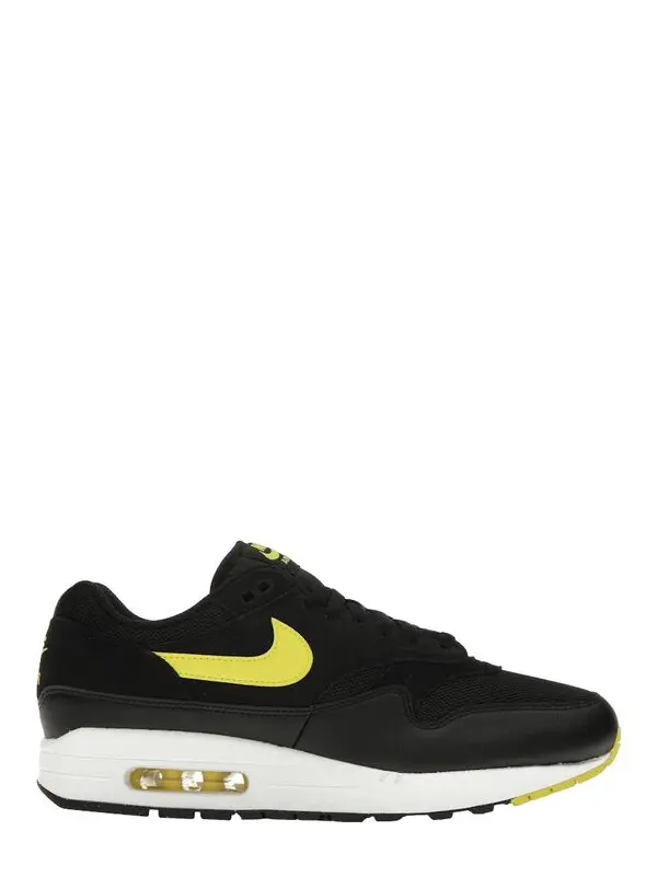 Nike Air Max 1 Essential Sneakers - Black/opti Yellow/summit White
