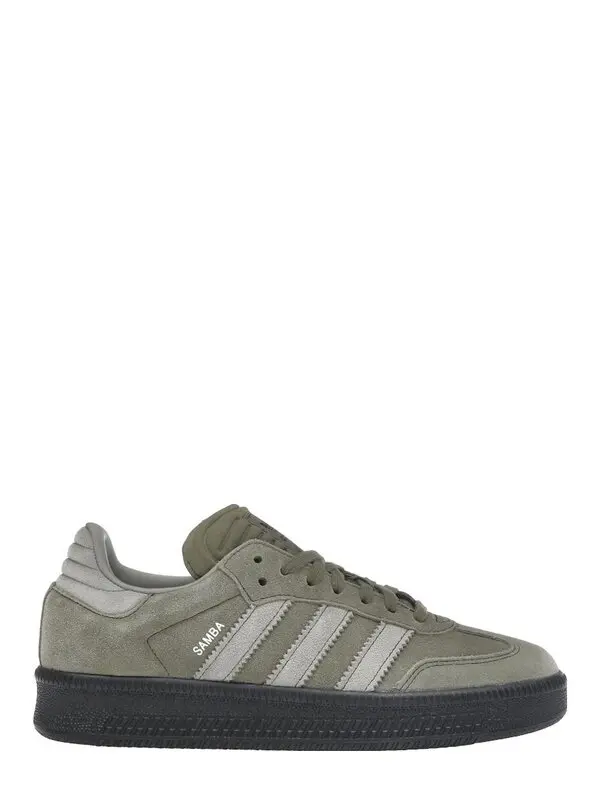 Adidas Samba Xlg Sneakers - Olive Strata/silver Pebble