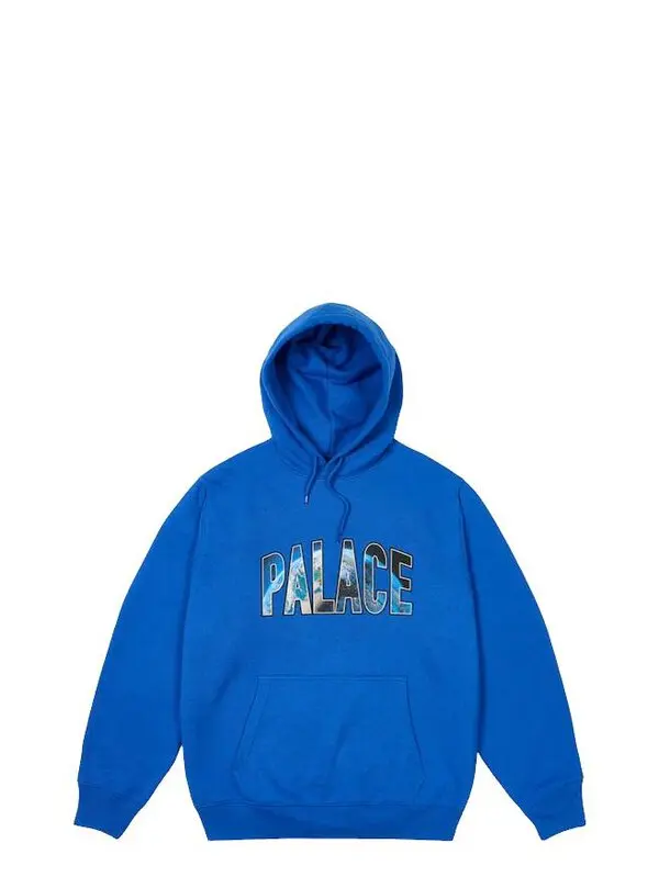 PALACE Hooded Sweatshirt - Blue Berry