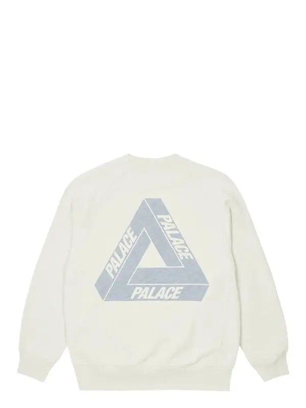 PALACE Triferg Slub Crew - White