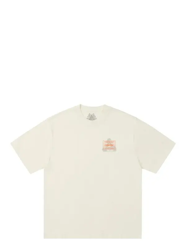 PALACE X Porter Logo T-shirt - White