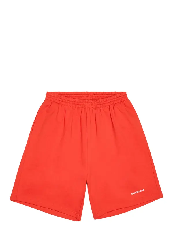 Balenciaga Sweatshorts - Red