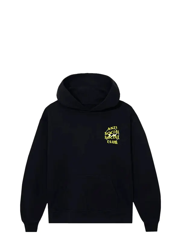 ANTI SOCIAL SOCIAL CLUB X Fragment Half Tone Hoodie - Black