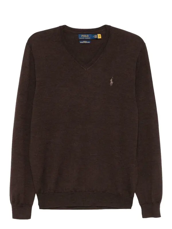 Ralph Lauren Pony-embroidered Sweater - Brown