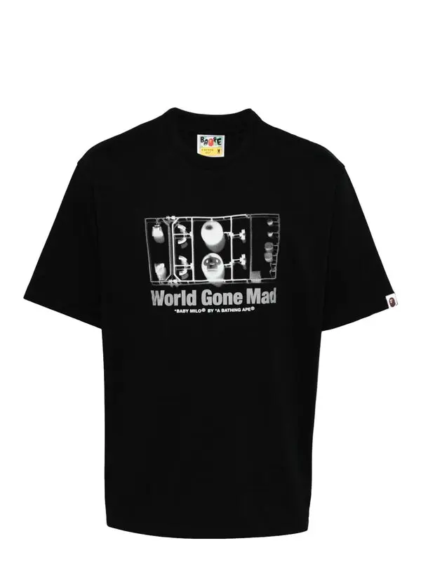 A BATHING APE Graphic-print T-shirt - Black