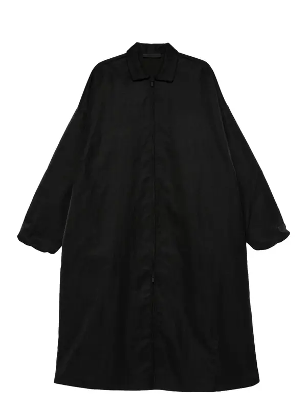 Fear Of God Logo-lettering Coat - Black