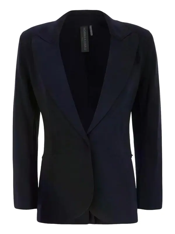 Norma Kamali Classic Blazer - Blue