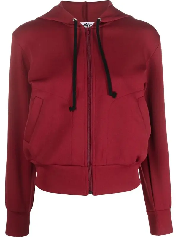 Play Comme Des Garcon X The Artist Invader Pixelated-appliqué Hoodie - Red