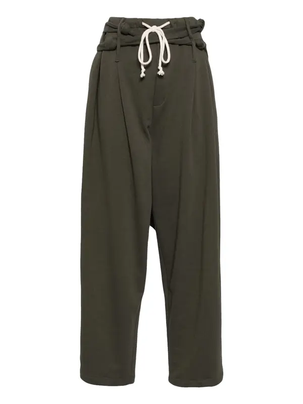 ACT Nº1 Strap Tapered Trousers - Green