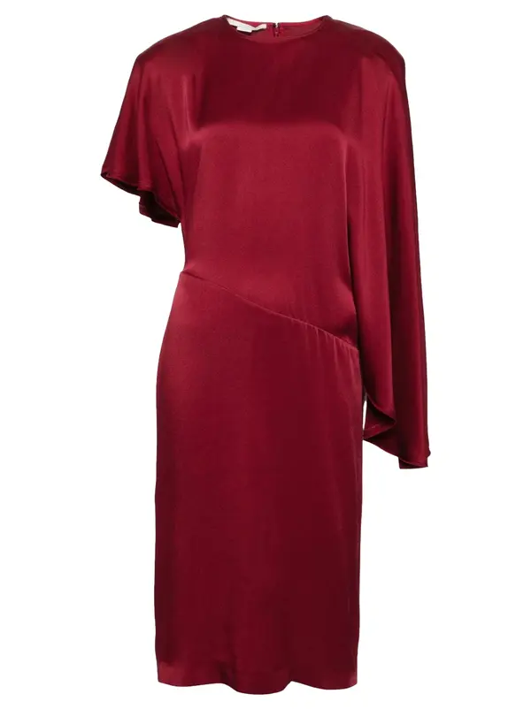 Stella McCartney Asymmetric Maxi Dress - Red