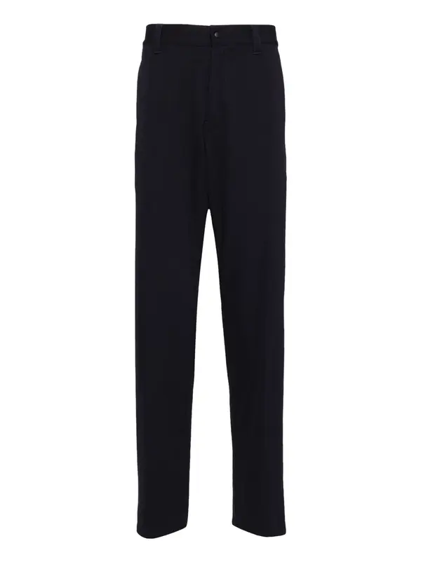 Aspesi Stretch Straight Leg Trousers - Blue