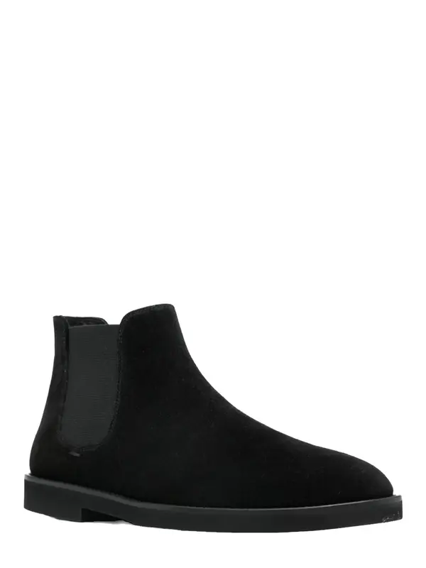 DOUCAL'S Suede Ankle Boots - Black