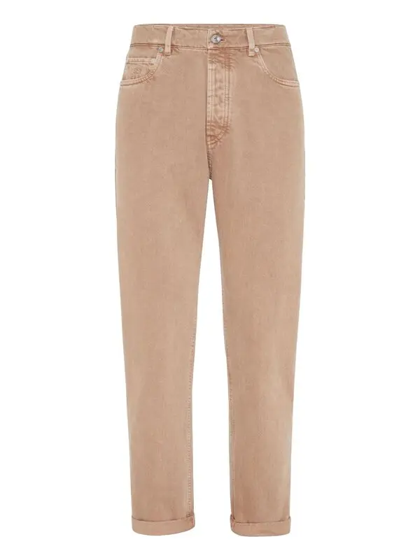 Brunello Cucinelli Tapered Jeans - Neutrals