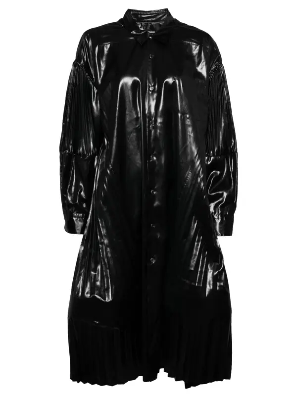 Junya Watanabe Pleated Dress - Black
