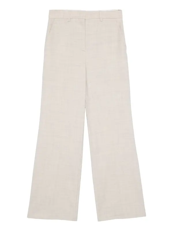Lorena Antoniazzi Mélange Trousers - Neutrals