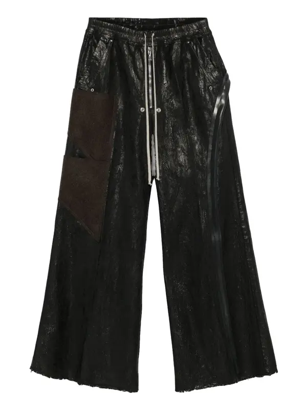 Rick Owens Wide Bela Trousers - Black