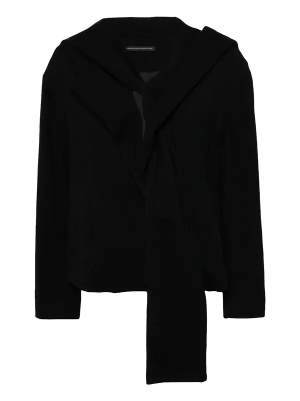 Y’s Asymmetric Jacket - Black