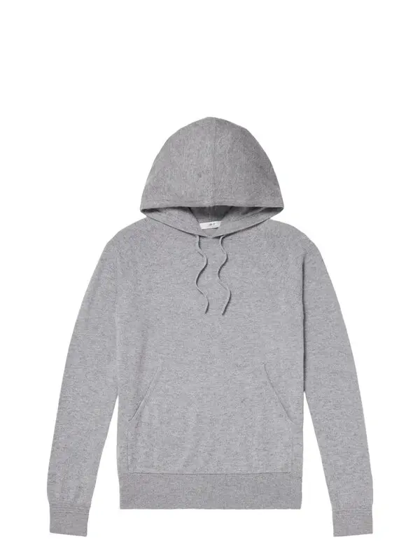 Mr P. Mitchell Cashmere Hoodie - Gray