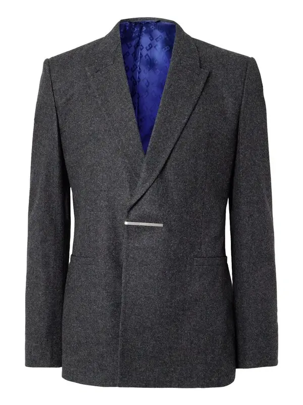 Givenchy Wool-flannel Suit Jacket - Gray
