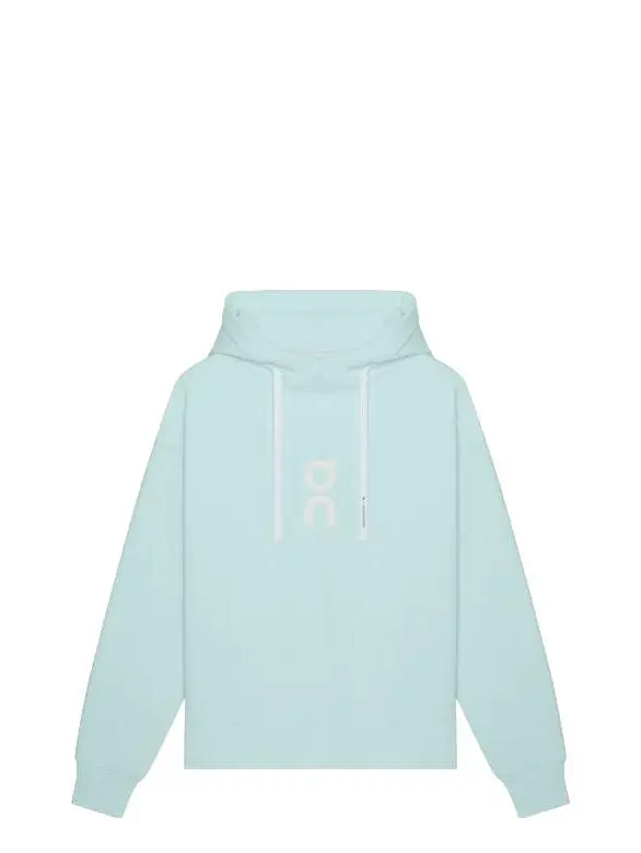 On Club Oversize Organic Cotton-blend Hoodie - Flurry