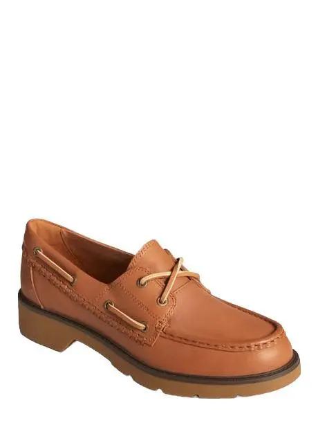 Sperry Wells Boat Shoe - Beige