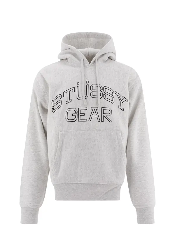 StÜssy Gear Hoodie - Grey