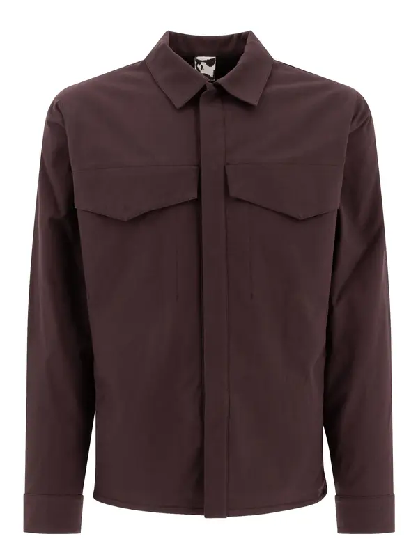 GR10K Alpha' Overshirt - Bordeaux